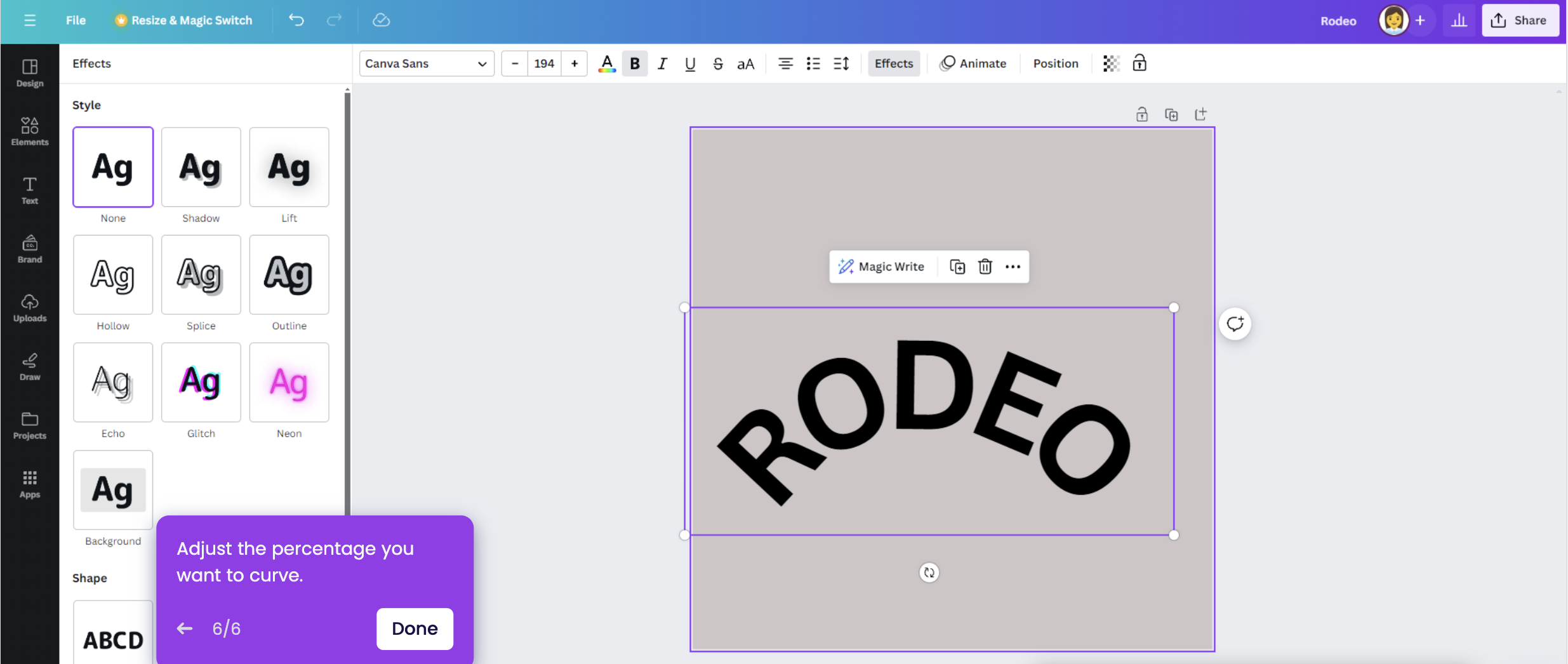 How To Create Curve Text in Canva: 1-Min Guide How To Create Curve Text in Canva: 1-Min Guide
